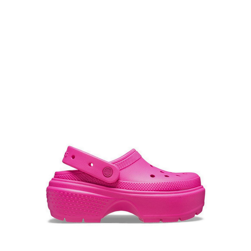 Jual Crocs Stomp Unisex Clog - Pink Crush | Shopee Indonesia