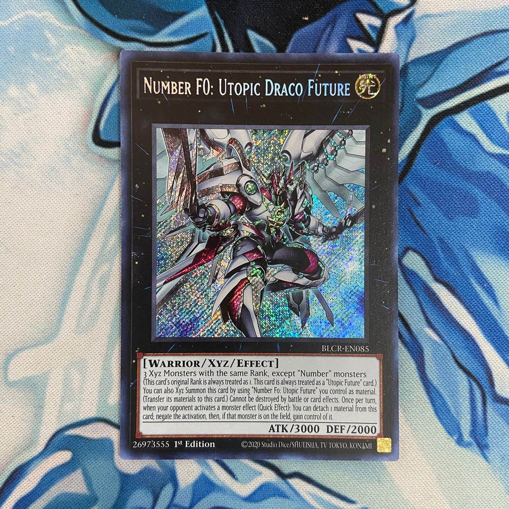 Jual yugioh number f0 utopic draco future BLCR secret rare original | Shopee Indonesia