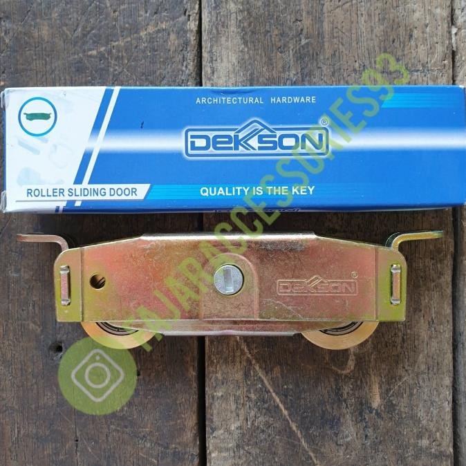 Jual NEW Roda Tronton Sliding Dekkson HD Double Roller | Shopee Indonesia