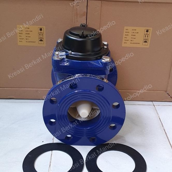 Jual Water Meter 3 Inch / Meteran Air 3 Inch / Flowmeter Air 3" Inch ...