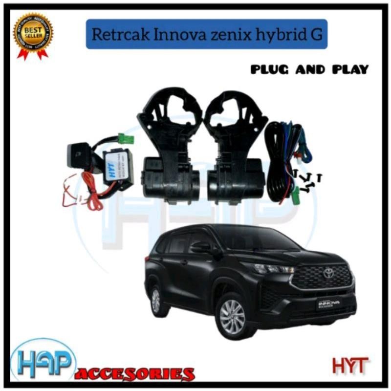 Jual Retrack Inova Zenix Hybrid Tipe G.,Sepion Lipat | Shopee Indonesia