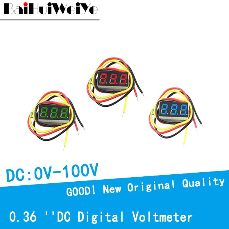 Jual 0.36 Inch Red Blue Digital Led Mini Display Module Dc0-100V ...