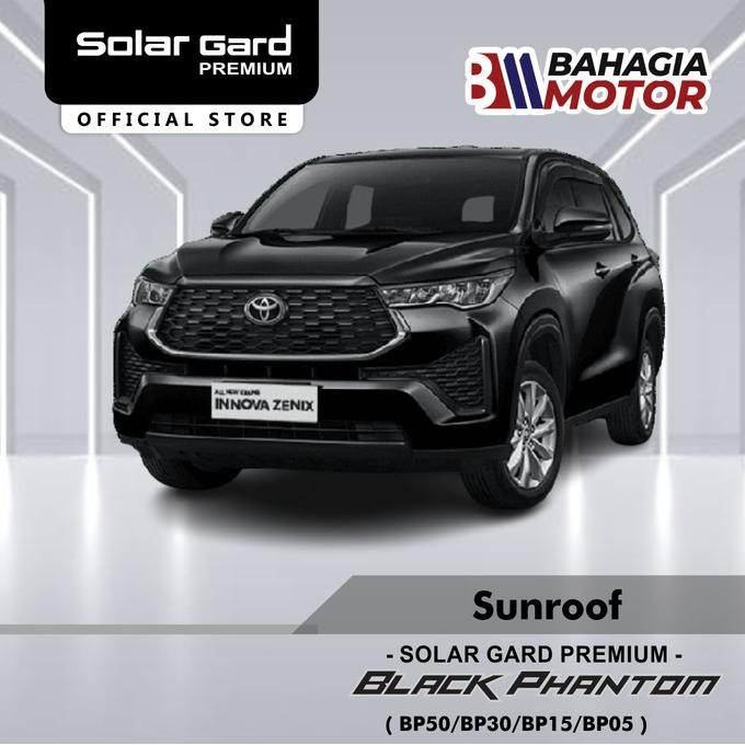 Jual Kaca Film Solar Gard Black Phantom Sunroof Toyota Innova Zenix ...