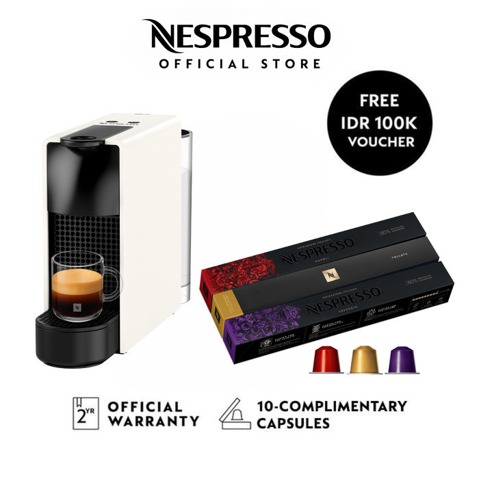 Jual NESPRESSO Essenza Mini C30 Coffee Machine, White (Mesin Kopi ...