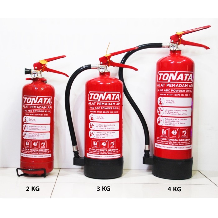 Jual ALAT PEMADAM API TONATA SNI / APAR ABC POWDER 3 KG | Shopee Indonesia
