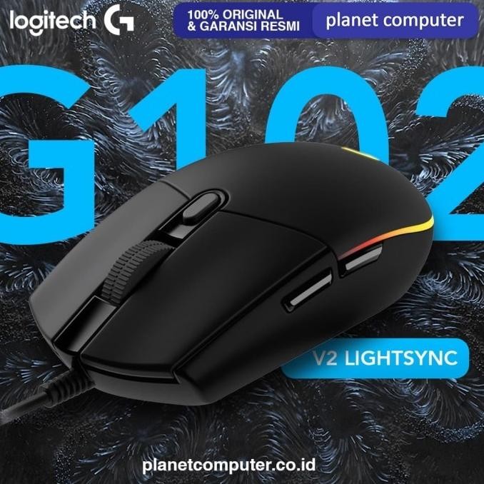 Jual Newseries| MOUSE LOGITECH GAMING G102 V2 LIGHTSYNC BLACK | Shopee Indonesia