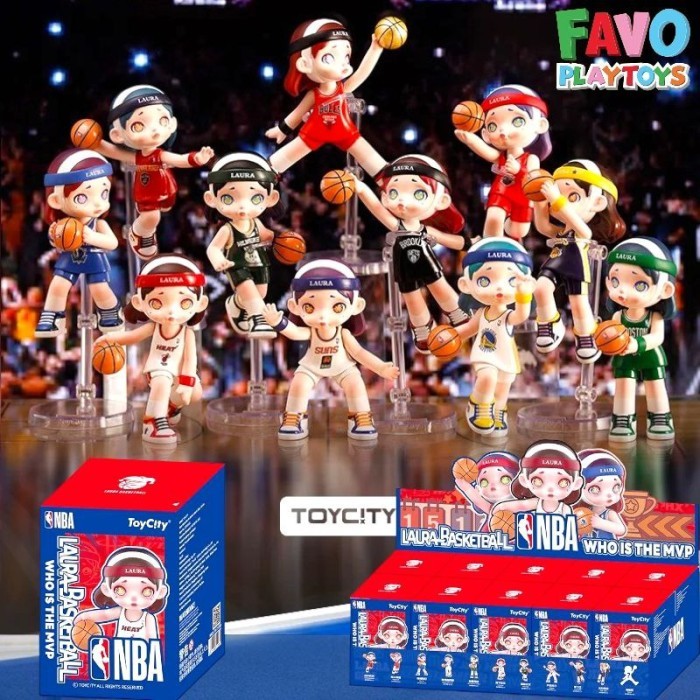 Jual Toy City x Laura Basketball NBA Who Is The MVP Series Blind Box ...