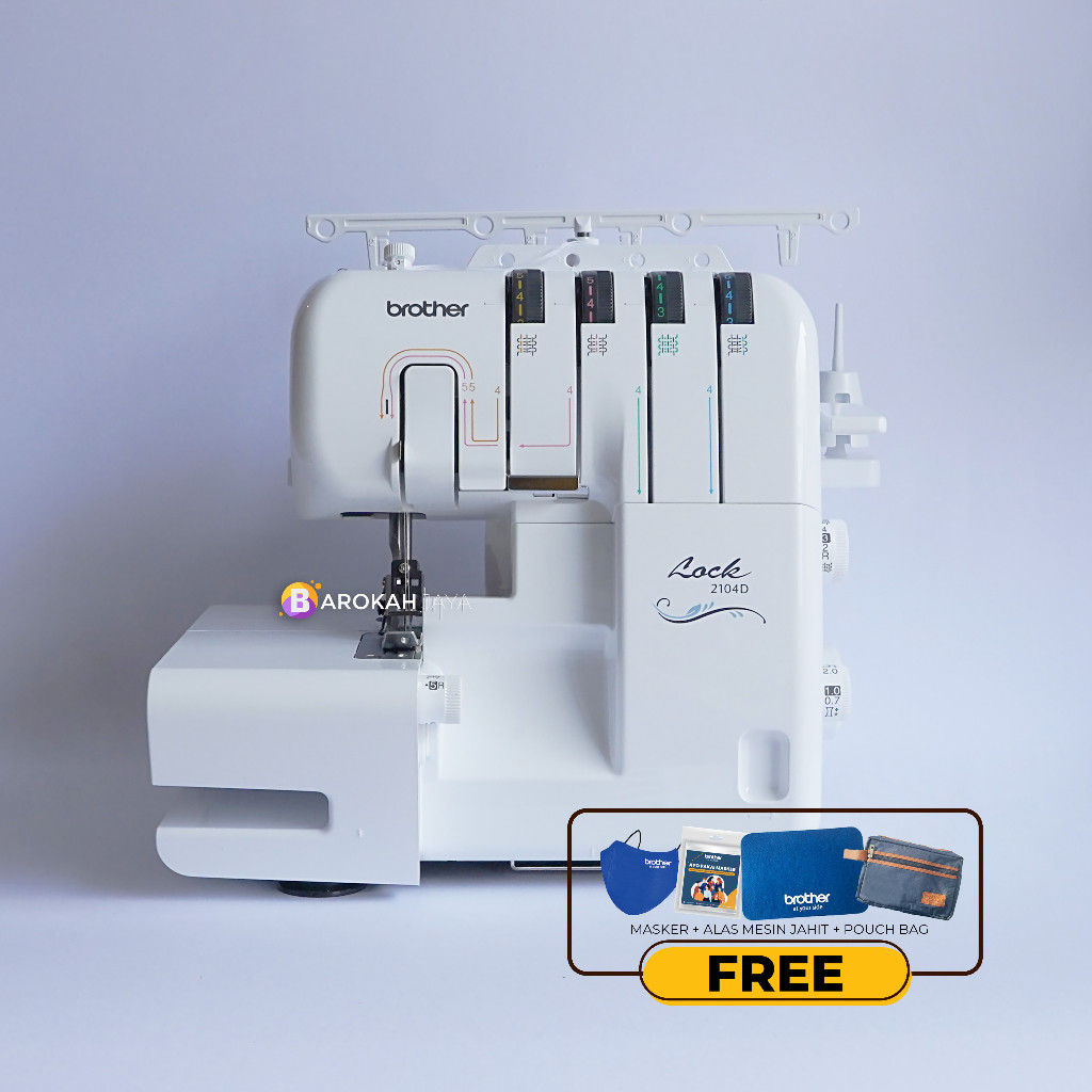 Jual Mesin Obras Portable Brother 2104D | Shopee Indonesia