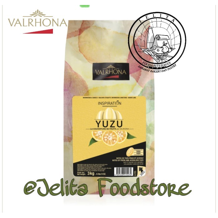 Jual Valrhona chocolate Inspiration Yuzu fruit - coklat rasa yuzu fruit ...