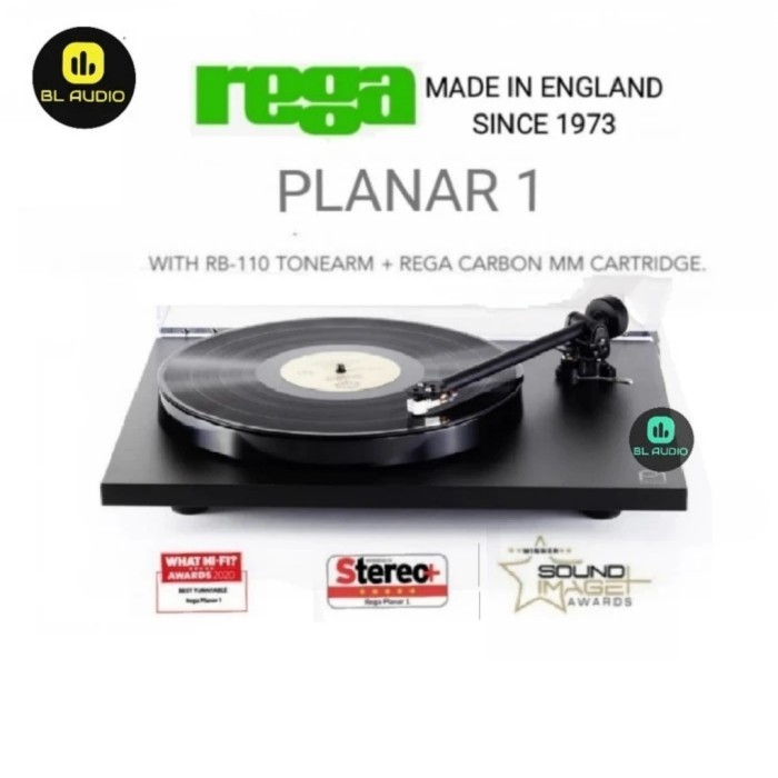 Jual Rega Planar1 Planar 1 Vinyl Player with Catridge Carbon MM ...