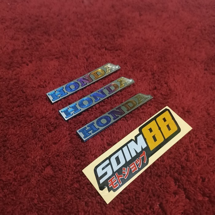 Jual Emblem Honda Titanium Kecil Honda Vario/Beat/Scoopy/Pcx/Adv Se01 ...
