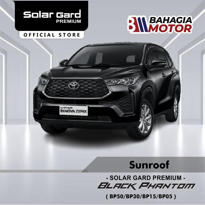 Jual Kaca Film Solar Gard Black Phantom Sunroof Toyota Innova Zenix New ...