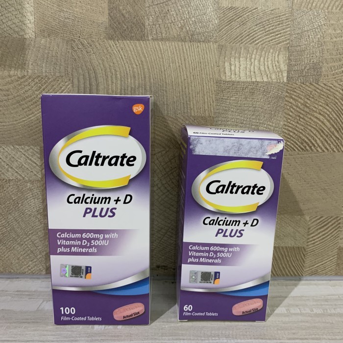 Jual Caltrate 600 PLUS / calcium health supplement / isi 100s (ungu ...