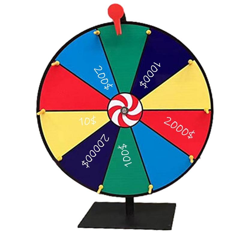 Jual Spinning Fortune Wheel Tabtop Routte Spinner Wheel Win | Shopee ...