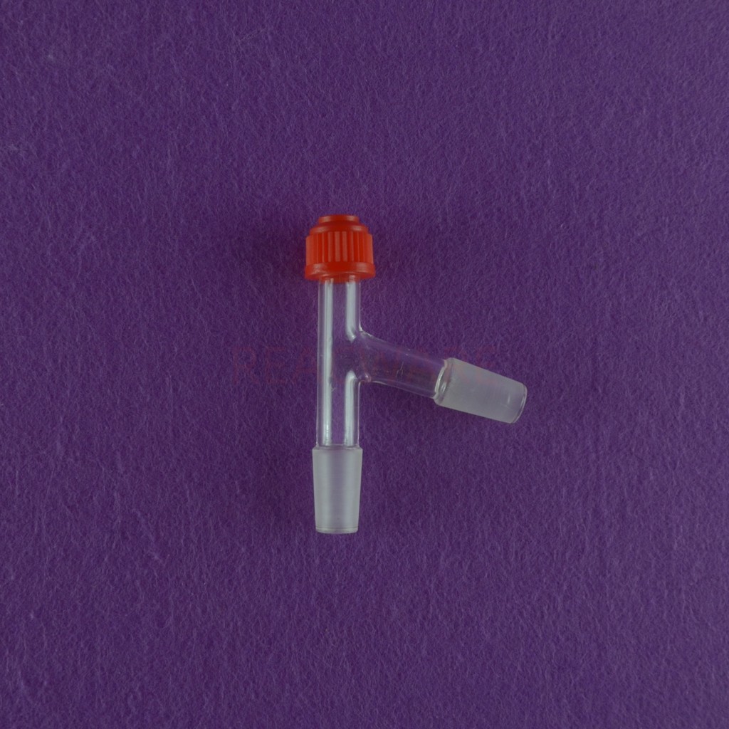 Jual Laboratory Glass 3-way Thermometer Adapter 14/23 | Shopee Indonesia