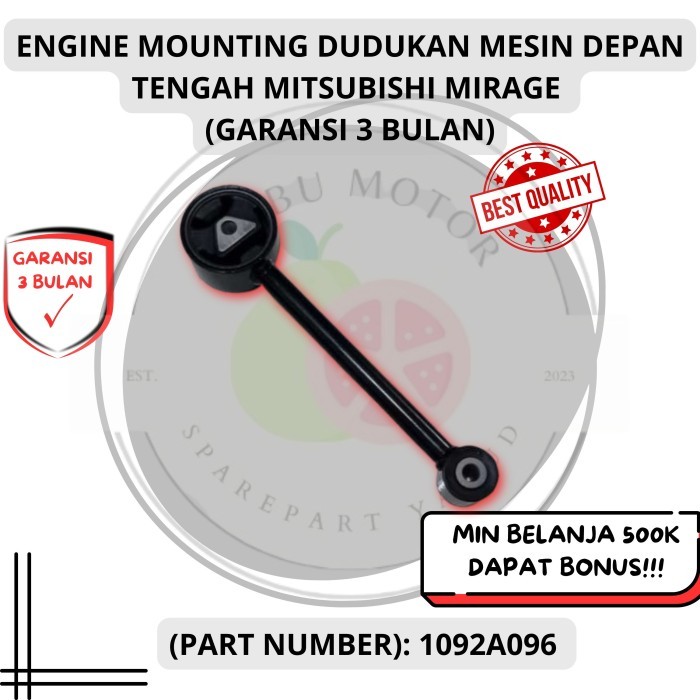 Jual ENGINE MOUNTING DUDUKAN MESIN DEPAN TENGAH MITSUBISHI MIRAGE ...