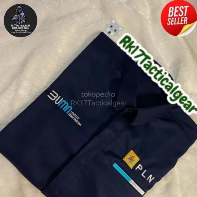 Jual KEMEJA BUMN PLN TERBARU 2023 | SERAGAM PDH/PDL BUMN PLN NAVI ...