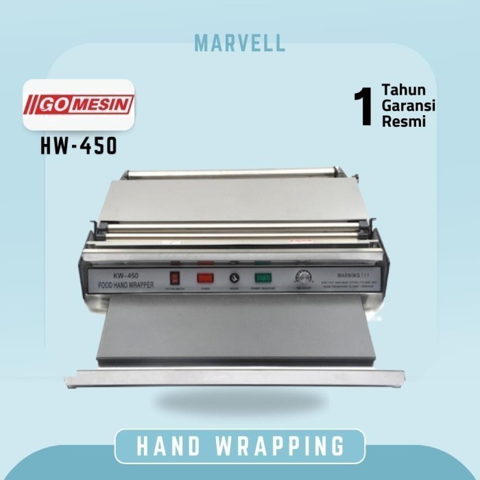 Jual MESIN PLASTIK WRAPPING/HAND WRAPPING MACHINE GM-HW-450 | Shopee ...