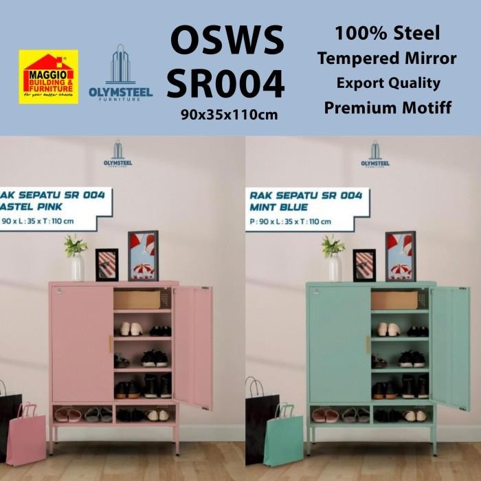 Jual Rak Sepatu Besi - Rak Sepatu Multifungsi - Shoe Rack Steel - Sr 004 - Olymsteel Terlaris ...