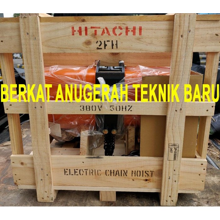 Jual Hitachi 2FH Chain Hoist Cap.2 Ton 15 Mtr ( Up & Down ) | Shopee ...