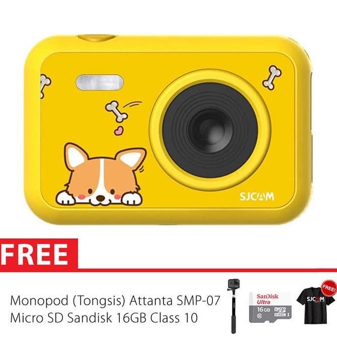 Jual ul sjcam funcam kids camera kamera ni pocket dital anak-anak kids cam video foto photograph ...