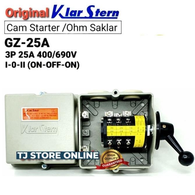 Jual KlarStern Saklar Tuas Pemindah Listrik PLN ke Genset 25A 5500watt ...
