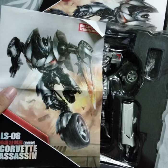 Jual Bagus Transformers Sideswipe Rotf Ls-08 Ls08 Corvette Assassin ...
