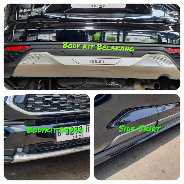 Jual Terbaik Paket Bodykit Original Body Kit Innova Zenix Hybrid 2022 ...