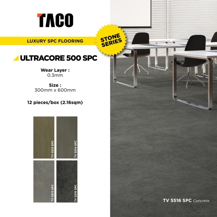 Jual Taco Spc Lantai 5Mm - Spc Taco Tebal 5Mm | Shopee Indonesia