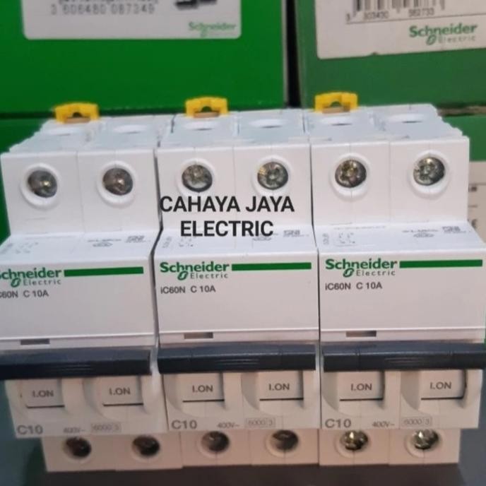 Jual MCB Schneider IC60N 2P 6A 10A 16A 20A 25A 32A 6KA ORIGINAL MADE IN INDIA | Shopee Indonesia
