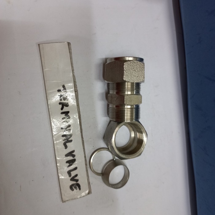 Jual union connector 20mm/union connector stainless 20mm/connector ss ...