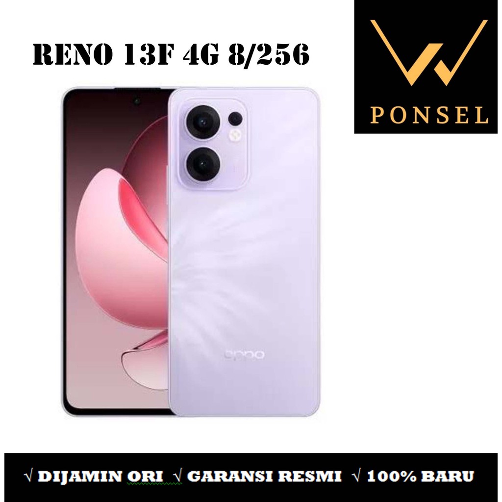 Jual OPPO RENO 13F 4G 8/256 GARANSI RESMI | Shopee Indonesia