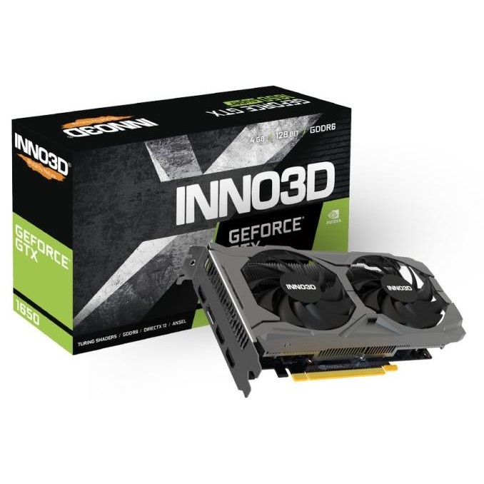Jual INNO3D GEFORCE GTX 1650 TWIN X2 OC 4GB GDDR6 - VGA Card | Shopee ...