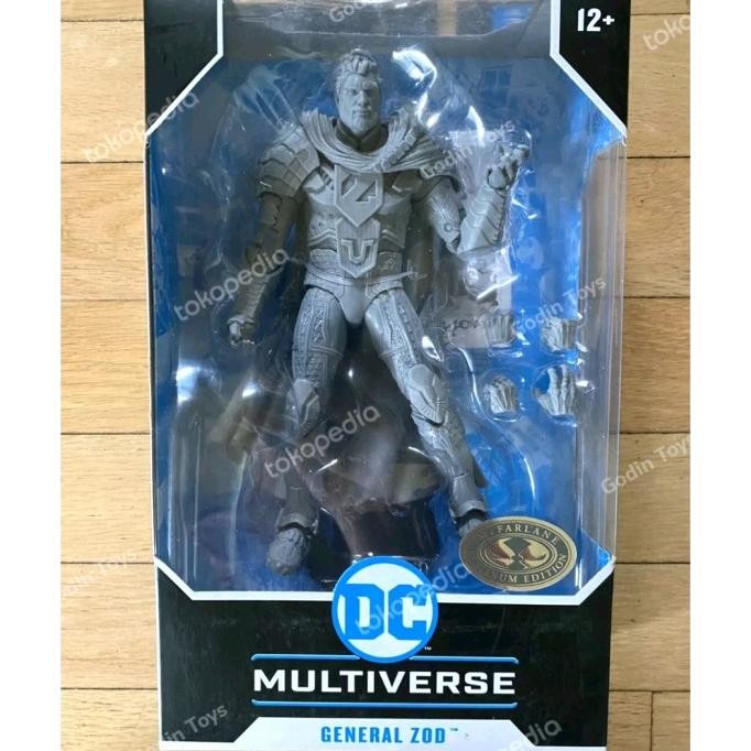 Jual Mcfarlane PLATINUM General Zod Rebirth Superman DC Multiverse ...