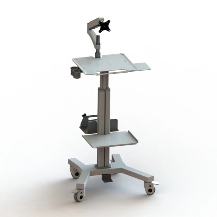 Jual All in one workstation Height Adjustable Mobile Medical computer ...