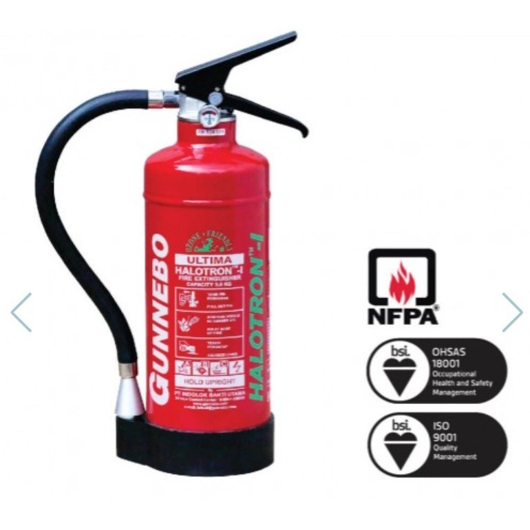 Jual tabung apar GUNNEBO HALOTRON 3,5kg EHL-3.5 / APAR / Tabung Pemadam ...