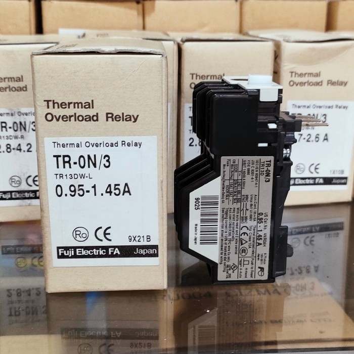 Jual THERMAL OVERLOAD RELAY FUJI TR-ON/3 SETING 0.95 - 1.45A | Shopee Indonesia