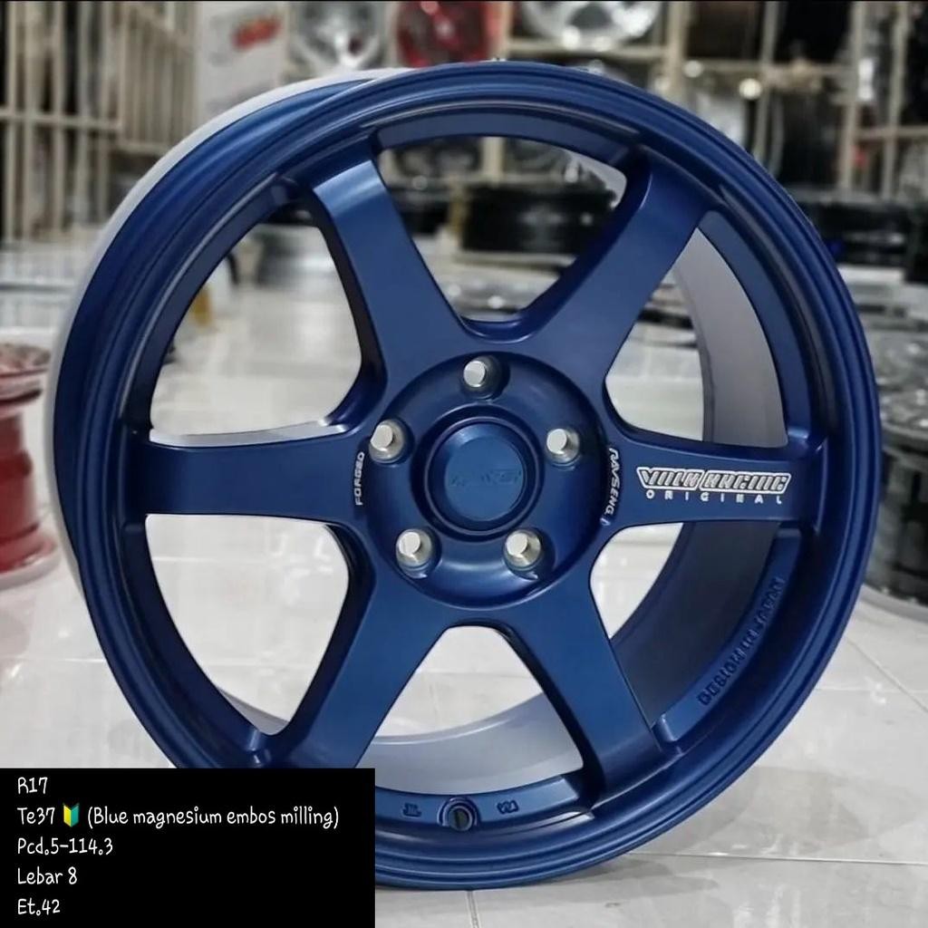 Jual Velg Mobil Racing Volk Rays Te37 Ring 17 Lebar 8 Civic Terios Xpander Hrv Innova Crv Ertiga ...