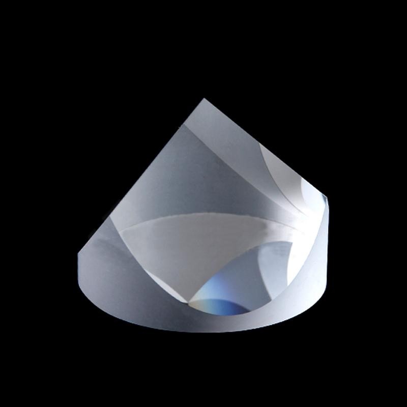 Jual Optical Glass Pyramid Prism K9 12.7x10mm Physics Refractor Light ...