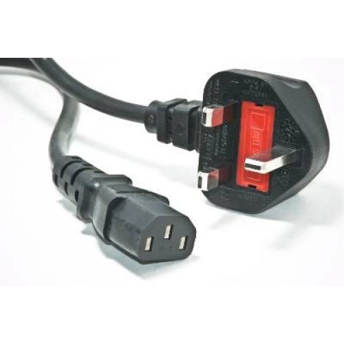 Jual APC Kabel Power Cord C13 To UK plug 1.8m 1mm | Shopee Indonesia