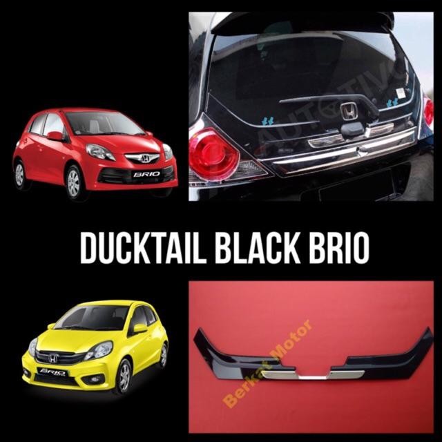 Jual Ducktail Hitam Brio Duck Tail Duktail Variasi - Berkat Motor ...