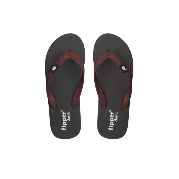Jual TRENDY! Sandal Fipper Classic Original for Man/Woman - Grey/Brown ...