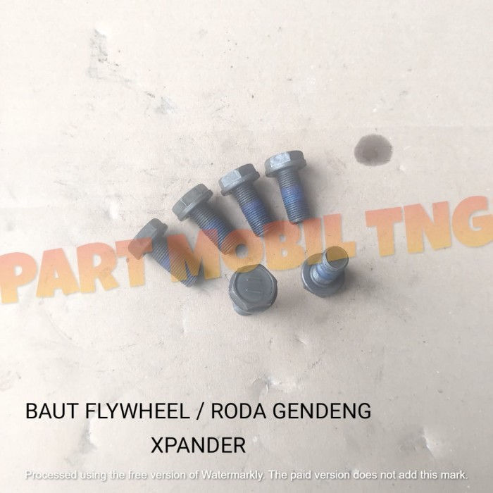 Jual BAUT BOLT FLYWHEEL RODA GENDENG MITSUBISHI XPANDER MANUAL MT PER ...