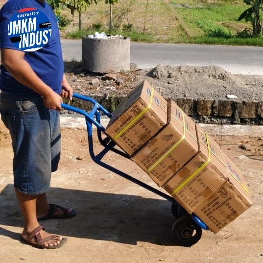 Jual Troli Angkut Barang 300Kg Roda Besi Cor Karet Murah | Shopee Indonesia