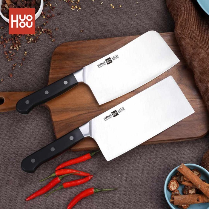 Jual PISAU DAGING KITCHEN CLEAVER CURVE SUPER TAJAM ANTI KARAT | Shopee ...