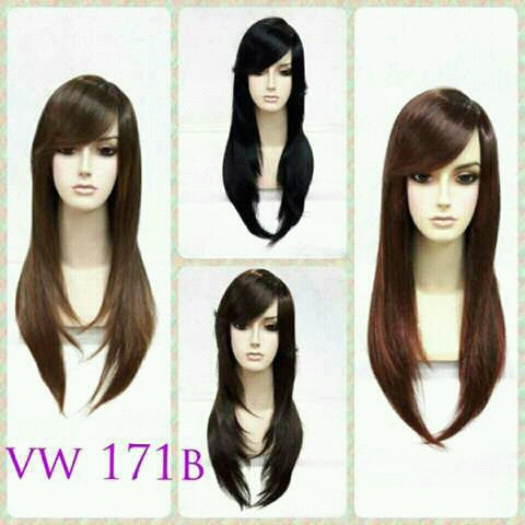 Jual BARU Wig shaggy panjang 70cm | Shopee Indonesia