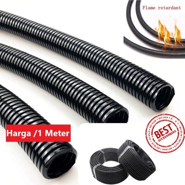 Jual TERBARU Selang Untuk Pelindung Kabel Listrik Selongsong Spiral ...