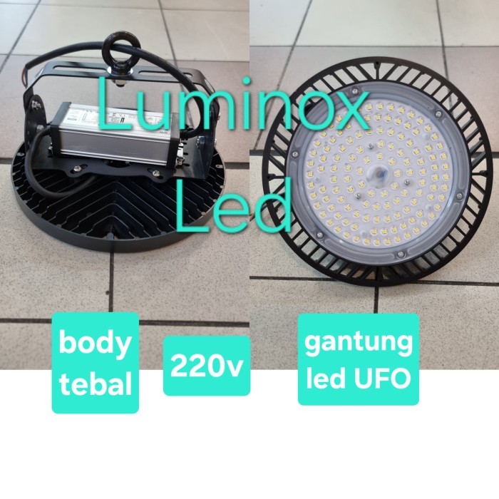 Jual Produk Premium Lampu Gantung Pabrik Gudang Led 100W 100 Watt ...