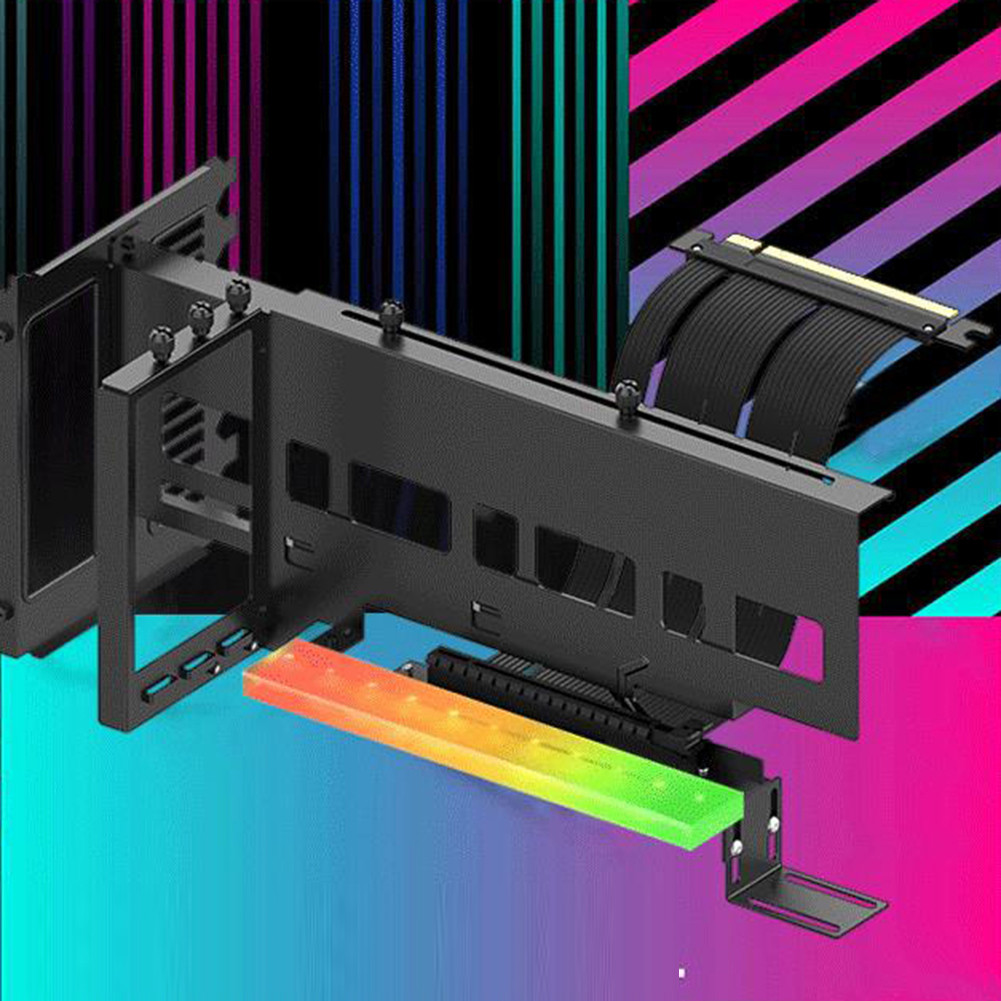 Jual Vertical Mount Bracket RGB Light Graphics Video Card | Shopee ...