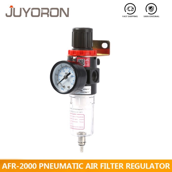 Jual CHROMEE AFR2000 Pneumatic Filter Air Treatment Unit Pressure ...